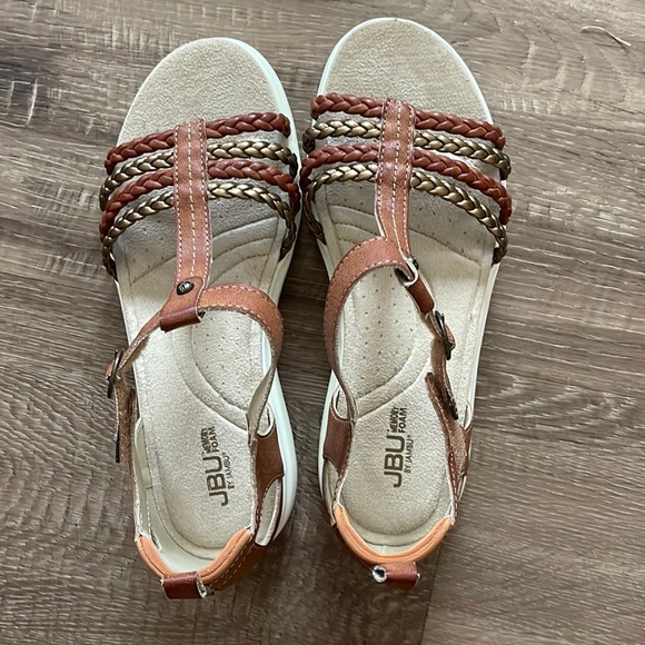 JBU | Shoes | Jbu Memory Foam Sandals | Poshmark